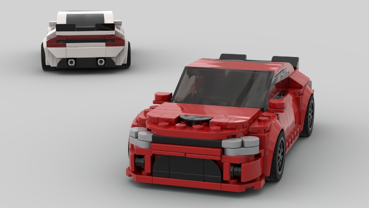 Dodge Charger from BrickLink Studio [BrickLink]