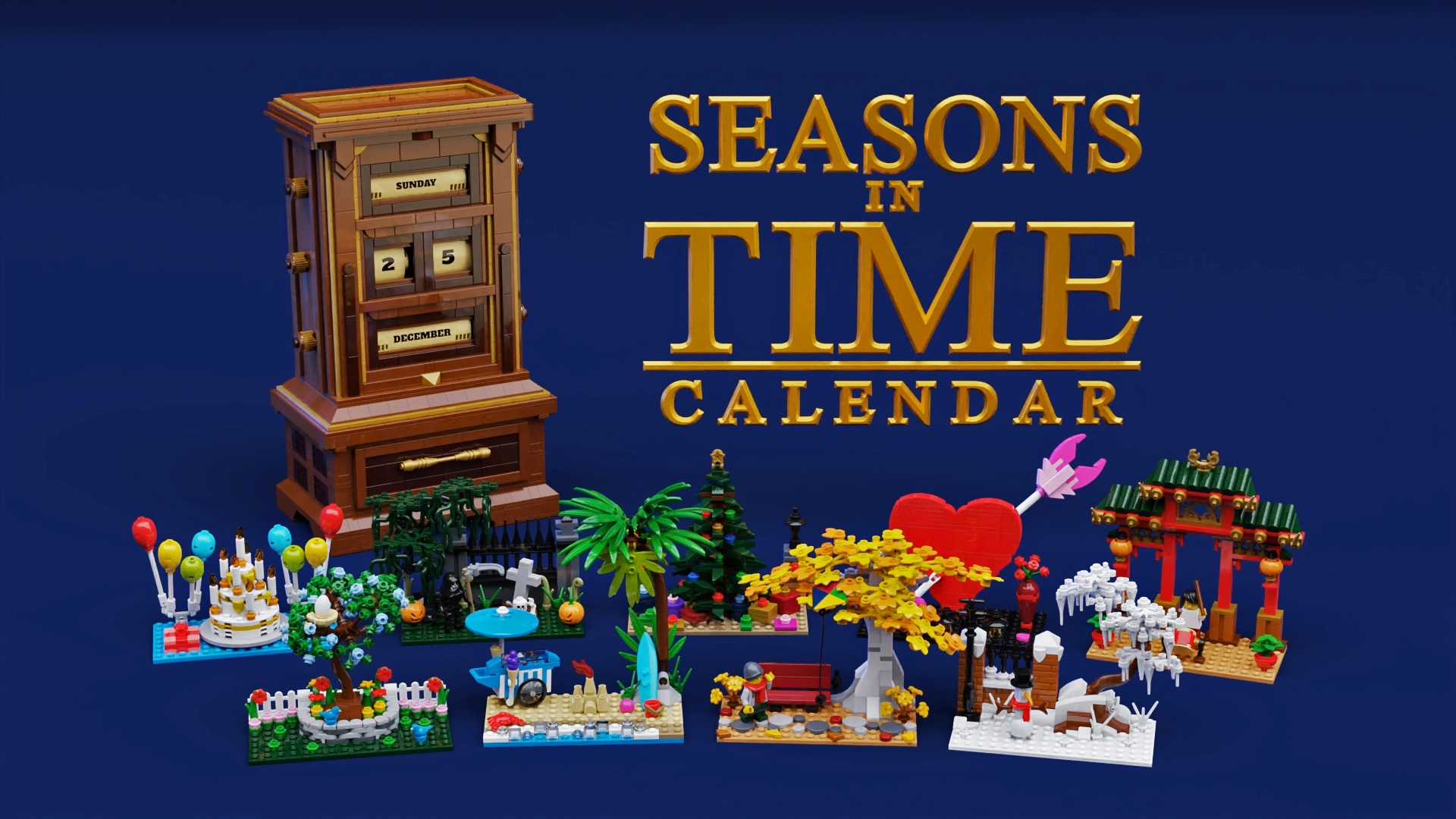  Seasons In Time Calendar BrickLink 