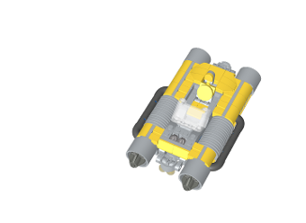 LEGO Star Wars UCS TIE Defender MOC from BrickLink Studio [BrickLink]