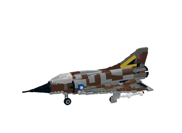 Mirage IIIO from BrickLink Studio [BrickLink]