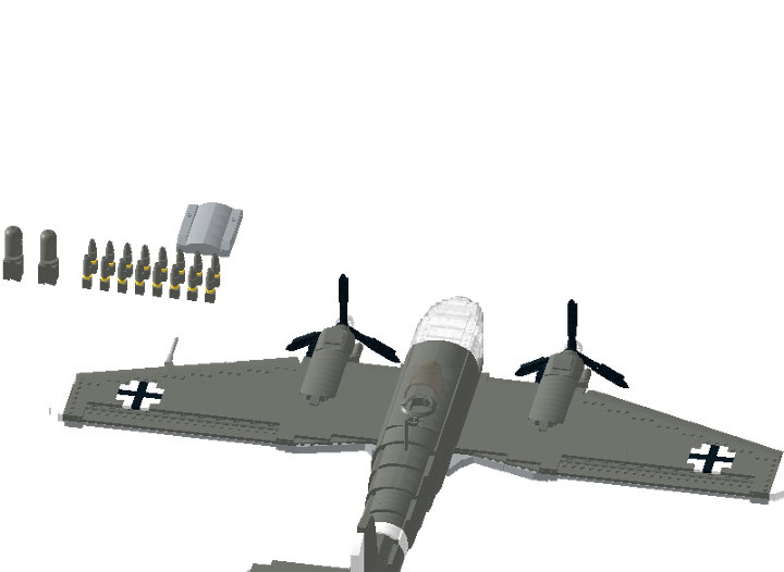 Aadhithyakannan's plane from BrickLink Studio [BrickLink]