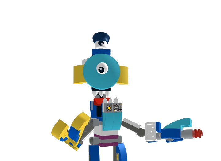 FANMADE Mixels series @ | MCAP | SECURITO from BrickLink Studio [BrickLink]
