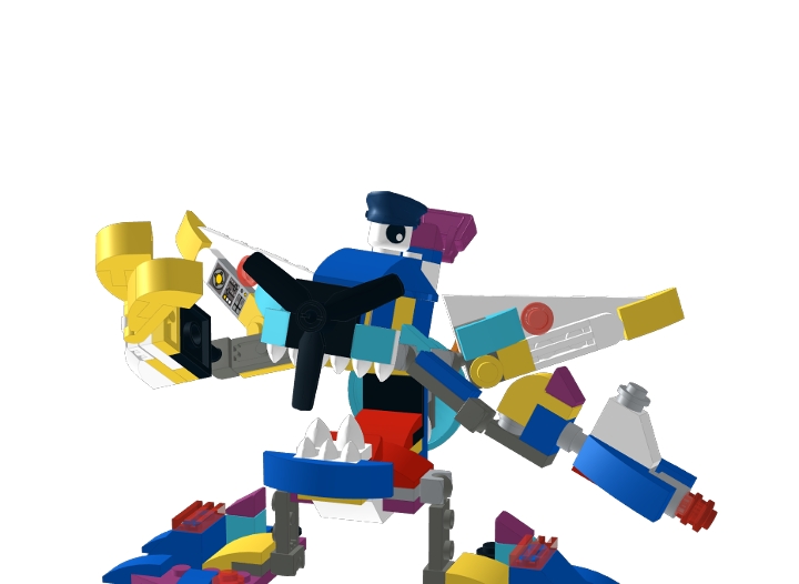 FANMADE Mixels series @ | MCAP | MAX from BrickLink Studio [BrickLink]