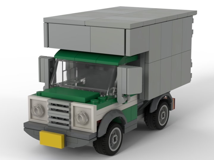 City Box Truck from BrickLink Studio [BrickLink]