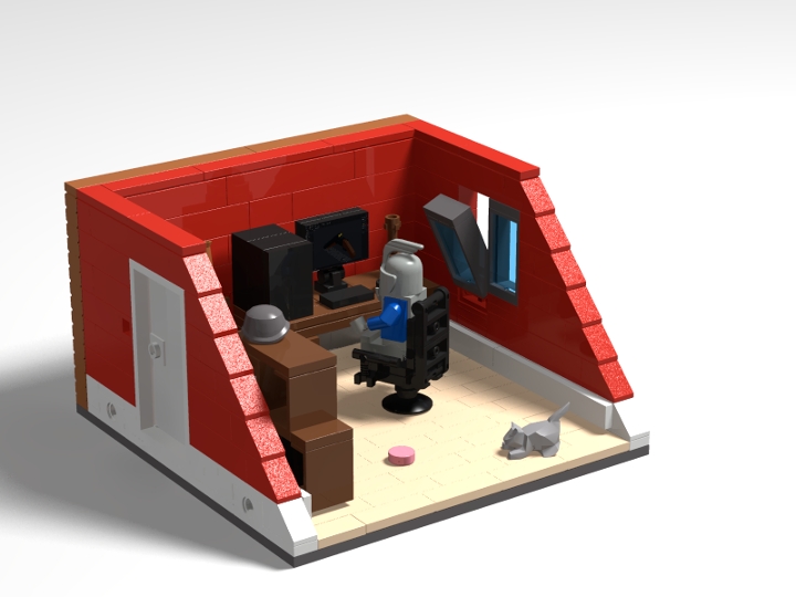 Modular Working Space from BrickLink Studio [BrickLink]