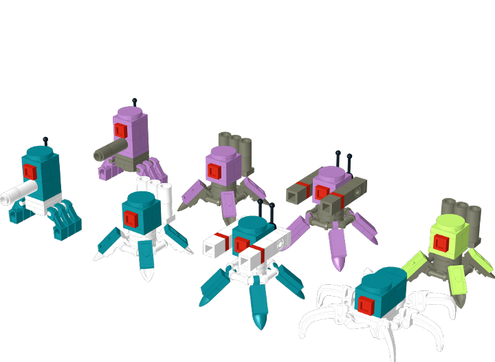 ITB Sentient Weapons from BrickLink Studio [BrickLink]