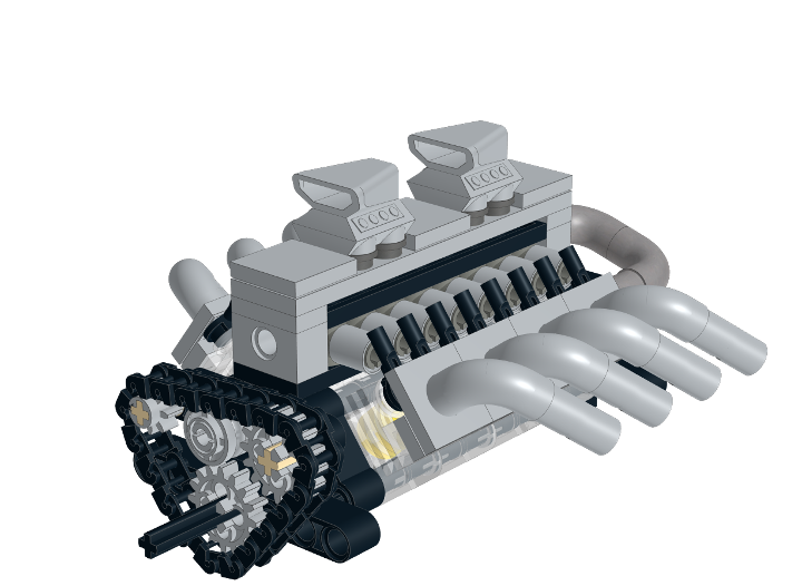 V8_Engine_1.0 Final from BrickLink Studio [BrickLink]