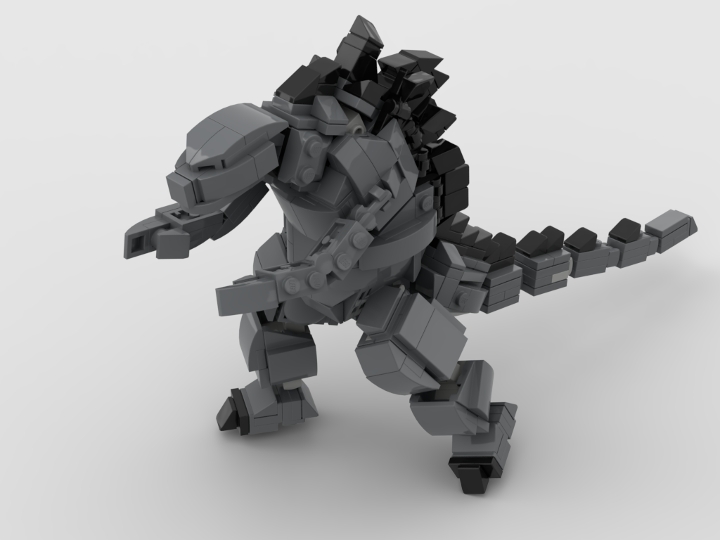 GODZILLA 001 from BrickLink Studio [BrickLink]