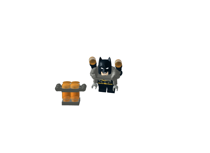 Batman from BrickLink Studio [BrickLink]