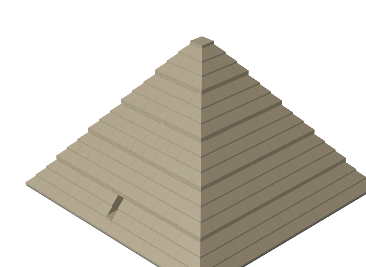 Pyramide with over 10 rooms in it. from BrickLink Studio [BrickLink]