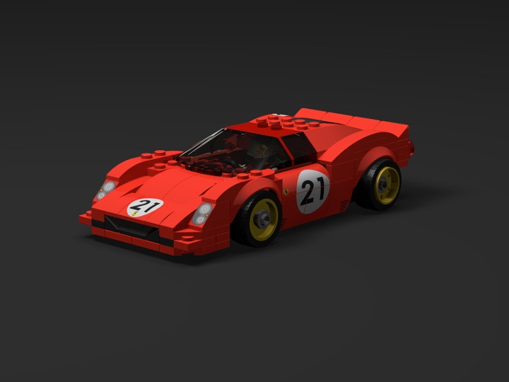 Ferrari P3 P330 1966 from BrickLink Studio [BrickLink]