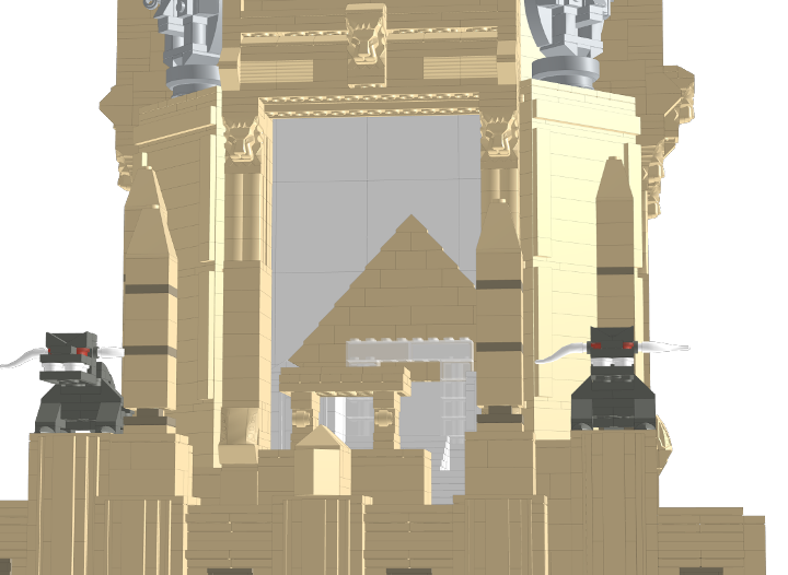 Gozer temple final version 12112021 from BrickLink Studio [BrickLink]