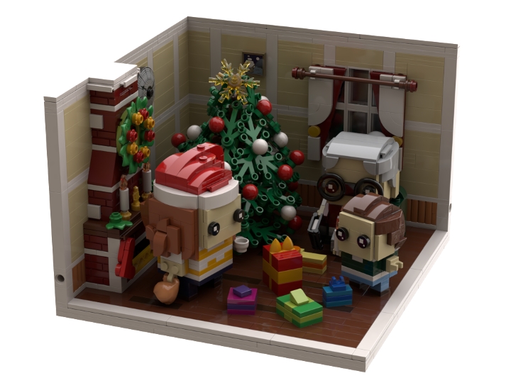Christmas Family Brickheadz from BrickLink Studio [BrickLink]