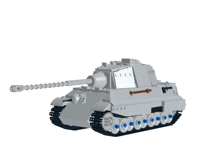 Tiger II B from BrickLink Studio [BrickLink]