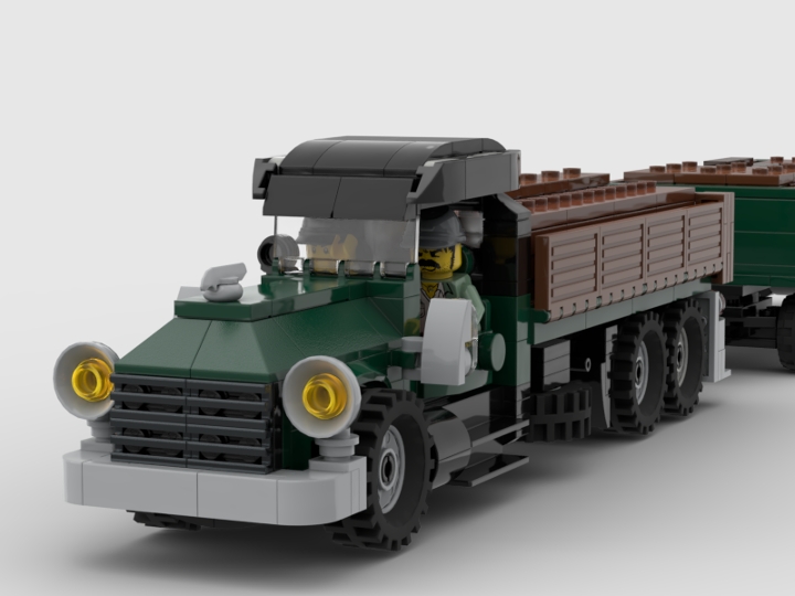 Lorry Truck from BrickLink Studio [BrickLink]