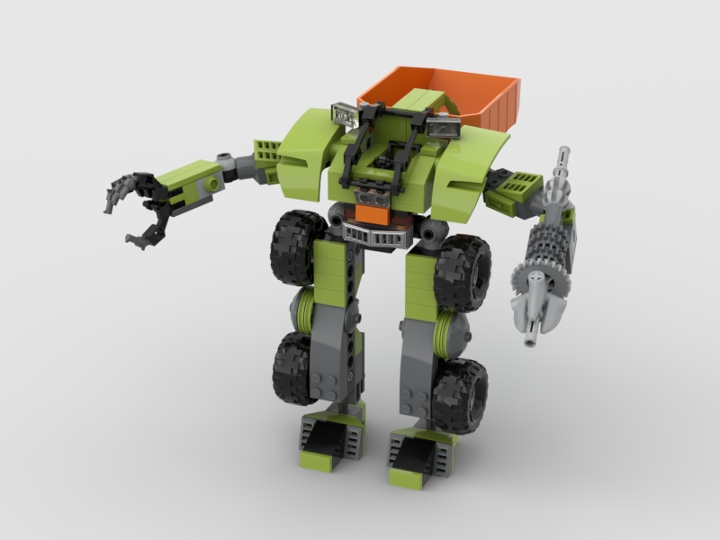 Power Miners Vehicle Number 13 from BrickLink Studio [BrickLink]