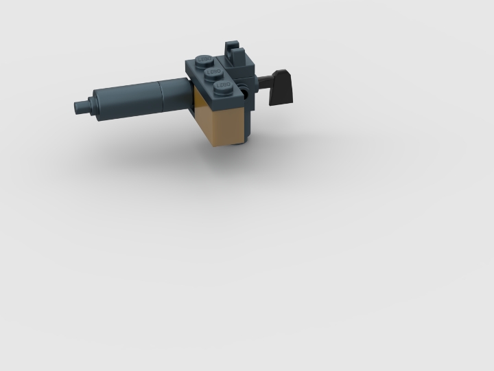 Vickers Gun from BrickLink Studio [BrickLink]