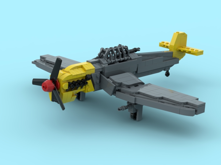 JU-87 Stuka from BrickLink Studio [BrickLink]