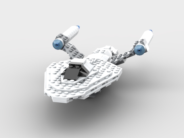 Protostar Ship from BrickLink Studio [BrickLink]