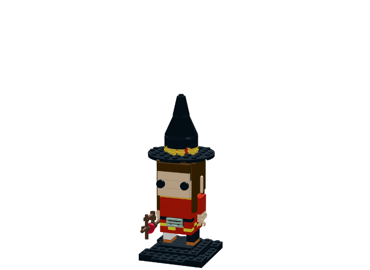 megumin brickheadz from BrickLink Studio [BrickLink]
