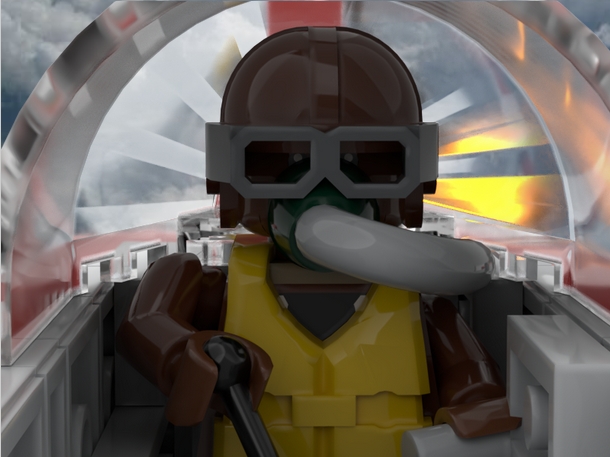 Tuskegee Airman from BrickLink Studio [BrickLink]