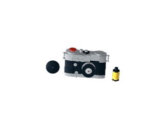 Lego 6392344 Vintage Camera from BrickLink Studio [BrickLink]