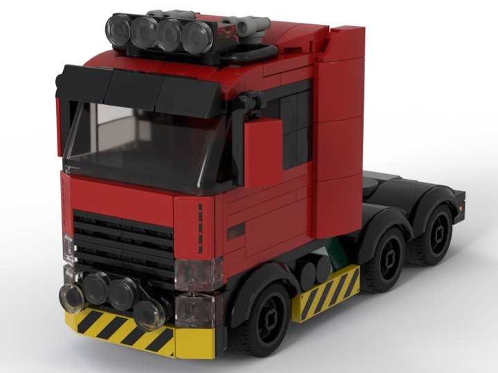 City 6x4 Lorry from BrickLink Studio [BrickLink]