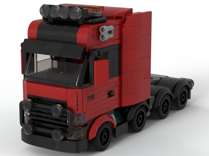 City Heavy Duty Lorry 2 from BrickLink Studio [BrickLink]