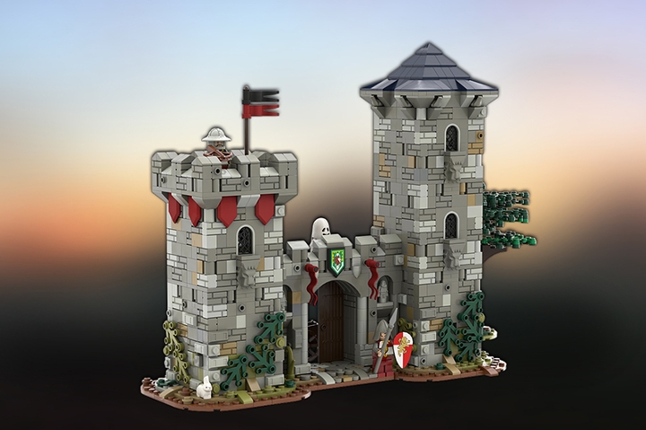 Medieval Tournament (LEGO Idea) from BrickLink Studio [BrickLink]