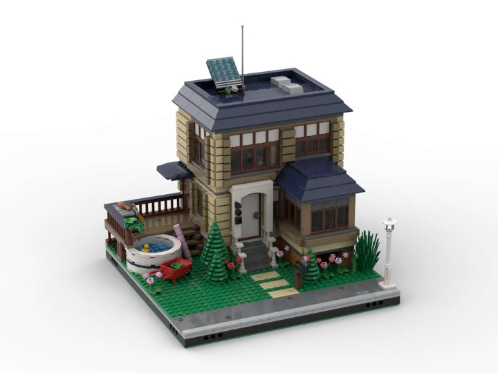208 House from BrickLink Studio [BrickLink]