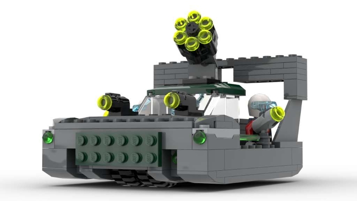 Samuel @ 7 "Rumbler" from BrickLink Studio [BrickLink]