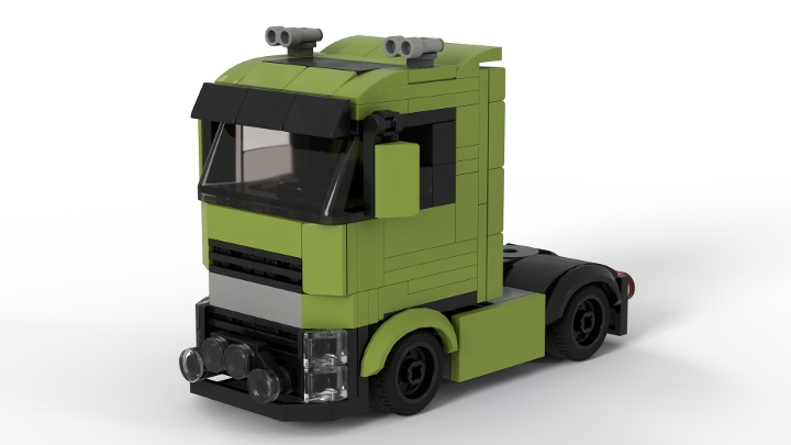 City Lorry 4 from BrickLink Studio [BrickLink]