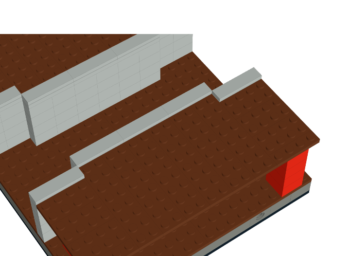 WW2 entrenchment part 1 from BrickLink Studio [BrickLink]