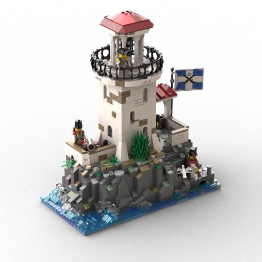 Imperial Lighthouse from BrickLink Studio [BrickLink]