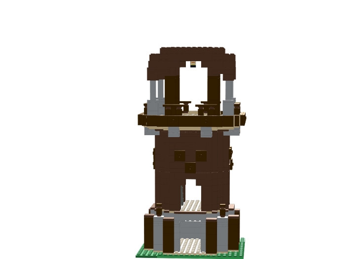 Minecraft Tower from BrickLink Studio [BrickLink]