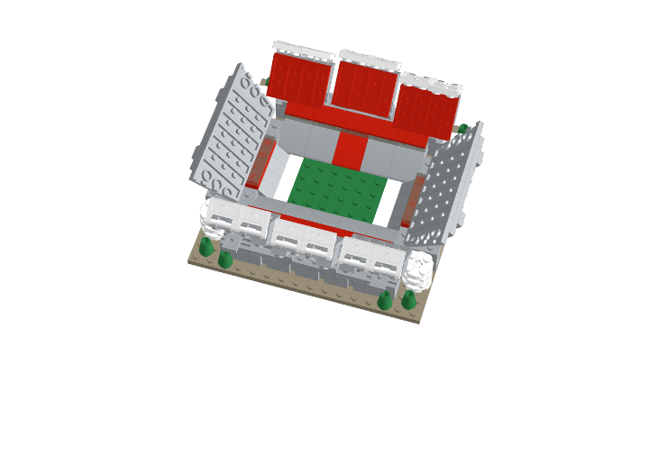 Alabama Football Bryant Denny Stadium from BrickLink Studio [BrickLink]