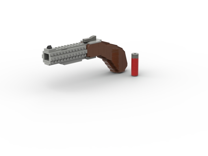 Shotgun Pistol from BrickLink Studio [BrickLink]