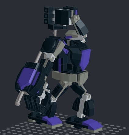 Hawkeye Mech from BrickLink Studio [BrickLink]
