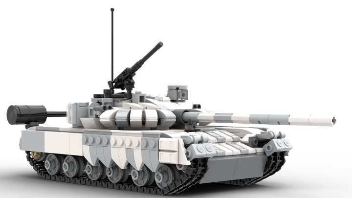 T-80BVM Enhanced Snow Leopard from BrickLink Studio [BrickLink]