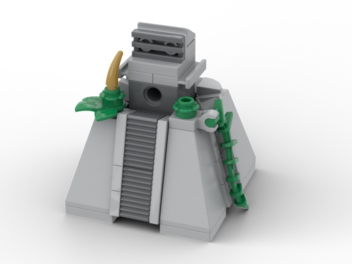Mayan Pyramid from BrickLink Studio [BrickLink]