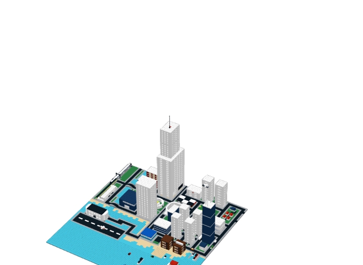 city from BrickLink Studio [BrickLink]