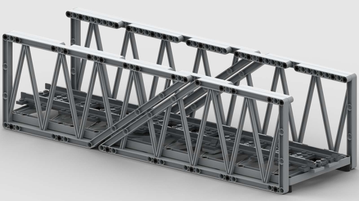 Box girder bridge from BrickLink Studio [BrickLink]