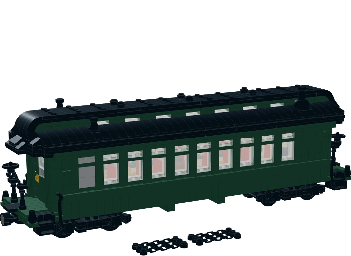 Jackson & Sharp Standard Coach from BrickLink Studio [BrickLink]