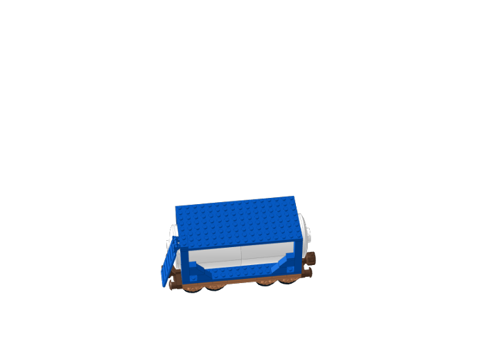 Lego train container tanks from BrickLink Studio [BrickLink]