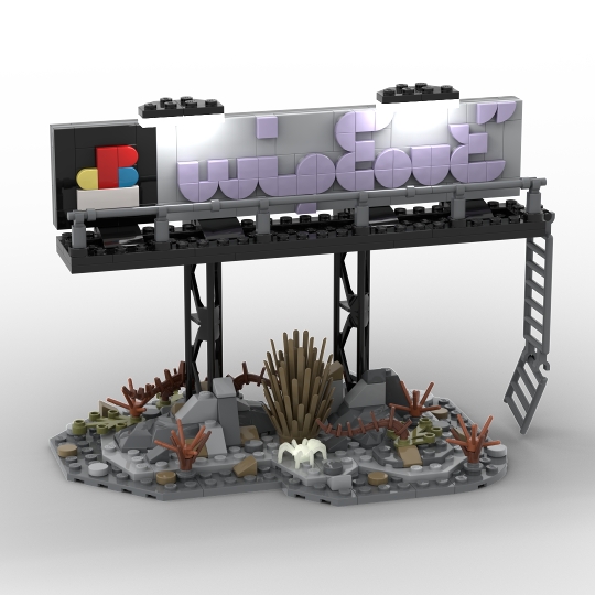 Billboards III: wip3out from BrickLink Studio [BrickLink]