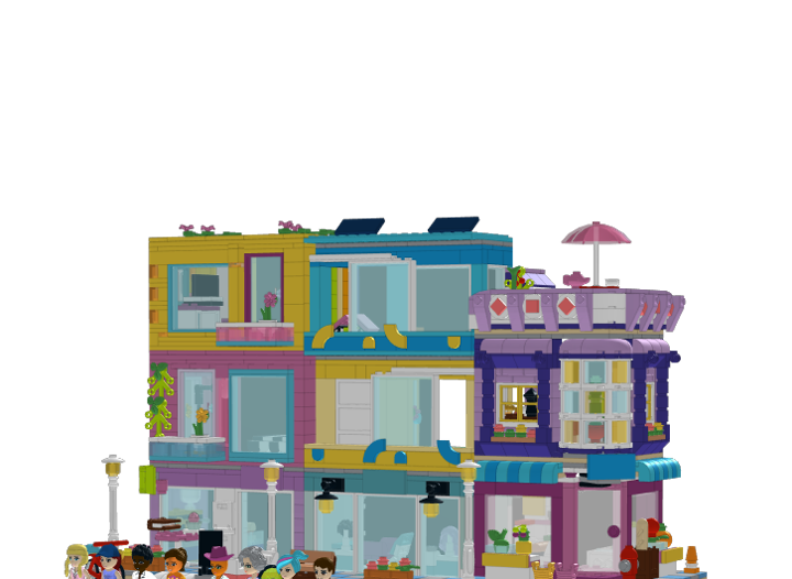 Main street building from BrickLink Studio [BrickLink]