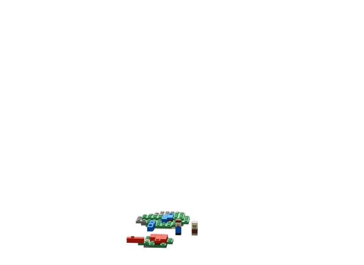 Micro Minecraft Bedwars from BrickLink Studio [BrickLink]