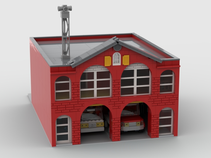 Fire.Station from BrickLink Studio [BrickLink]