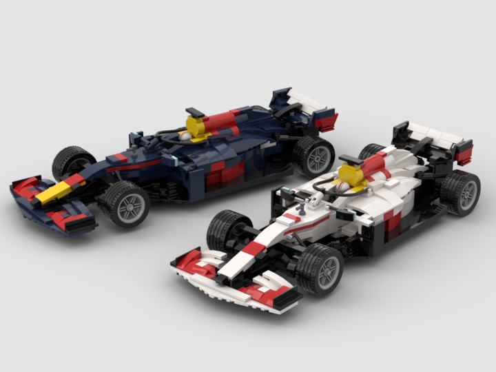 RedBull RB16B from BrickLink Studio [BrickLink]