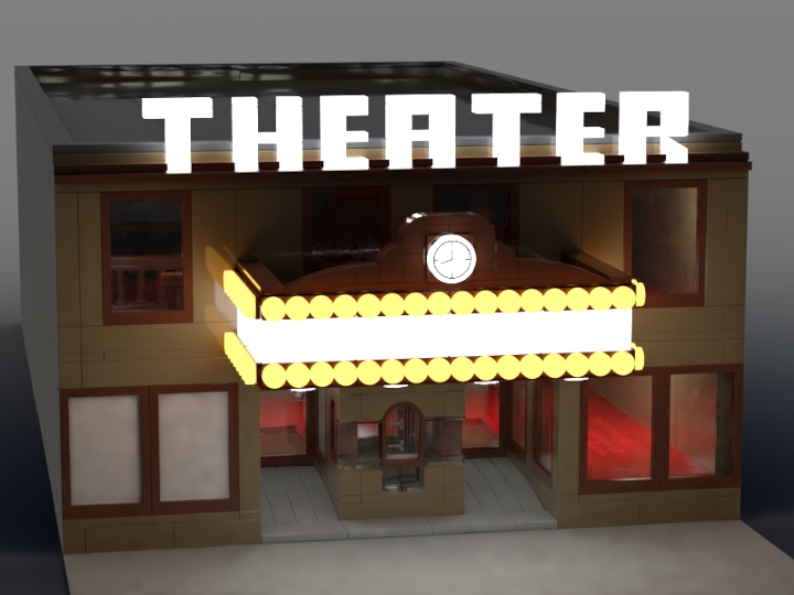 Theater from BrickLink Studio [BrickLink]